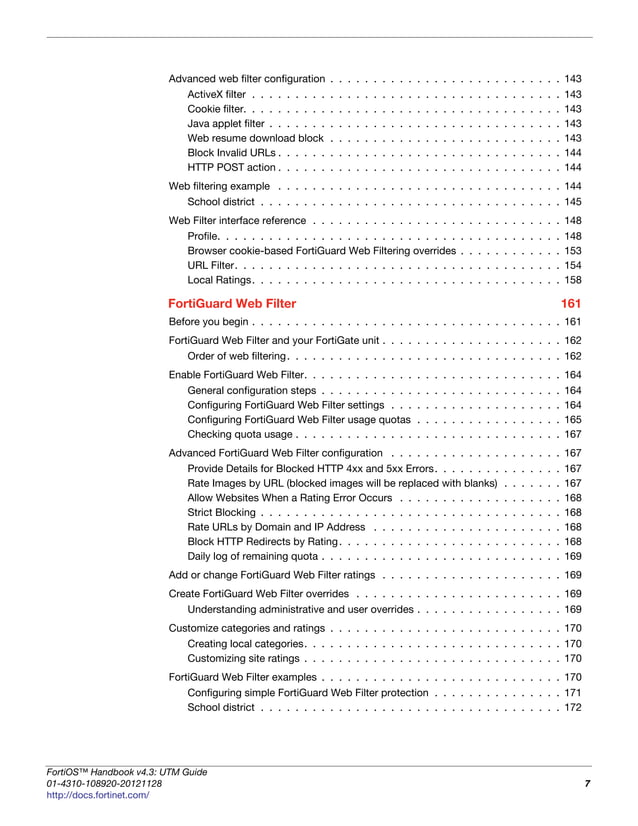 MANUAL DE REFERENCIA FORTIGATE 4.0 MR3 | PDF