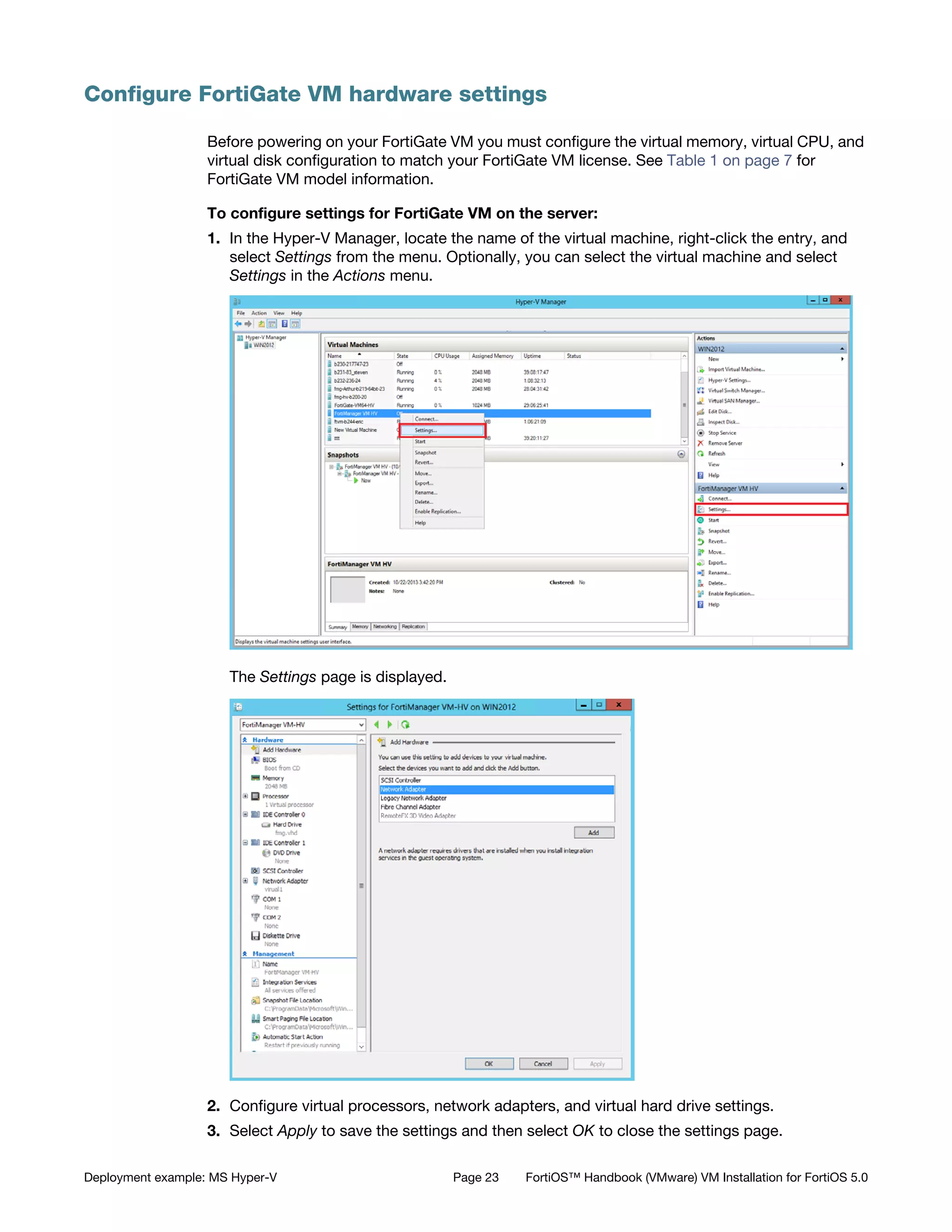 Fortigate vm-install-50 | PDF