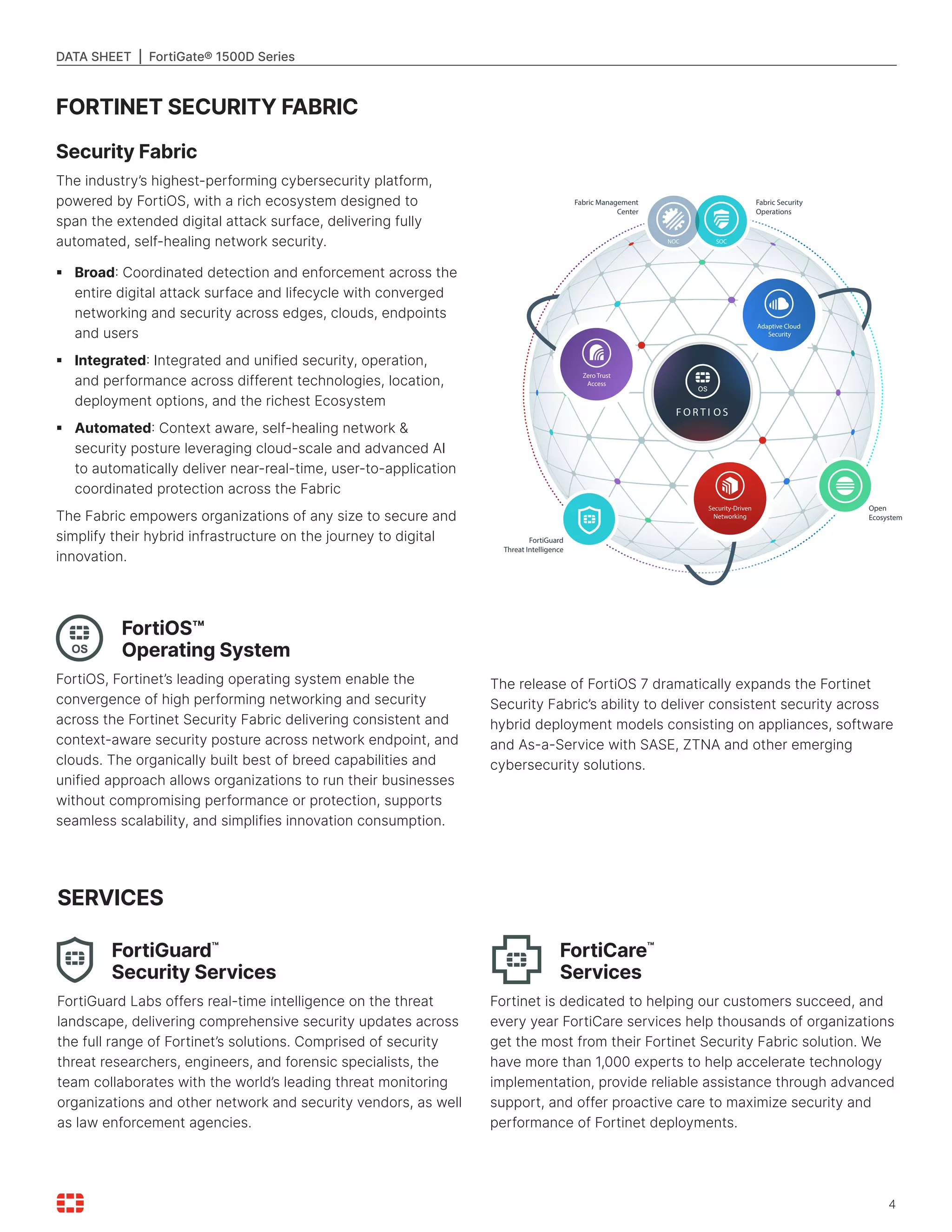 FortiGate 1500D Series Delivers High-Performance Next-Generation ...