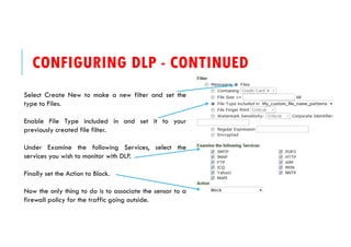 Fortigate Firewall How to - DLP | PPT