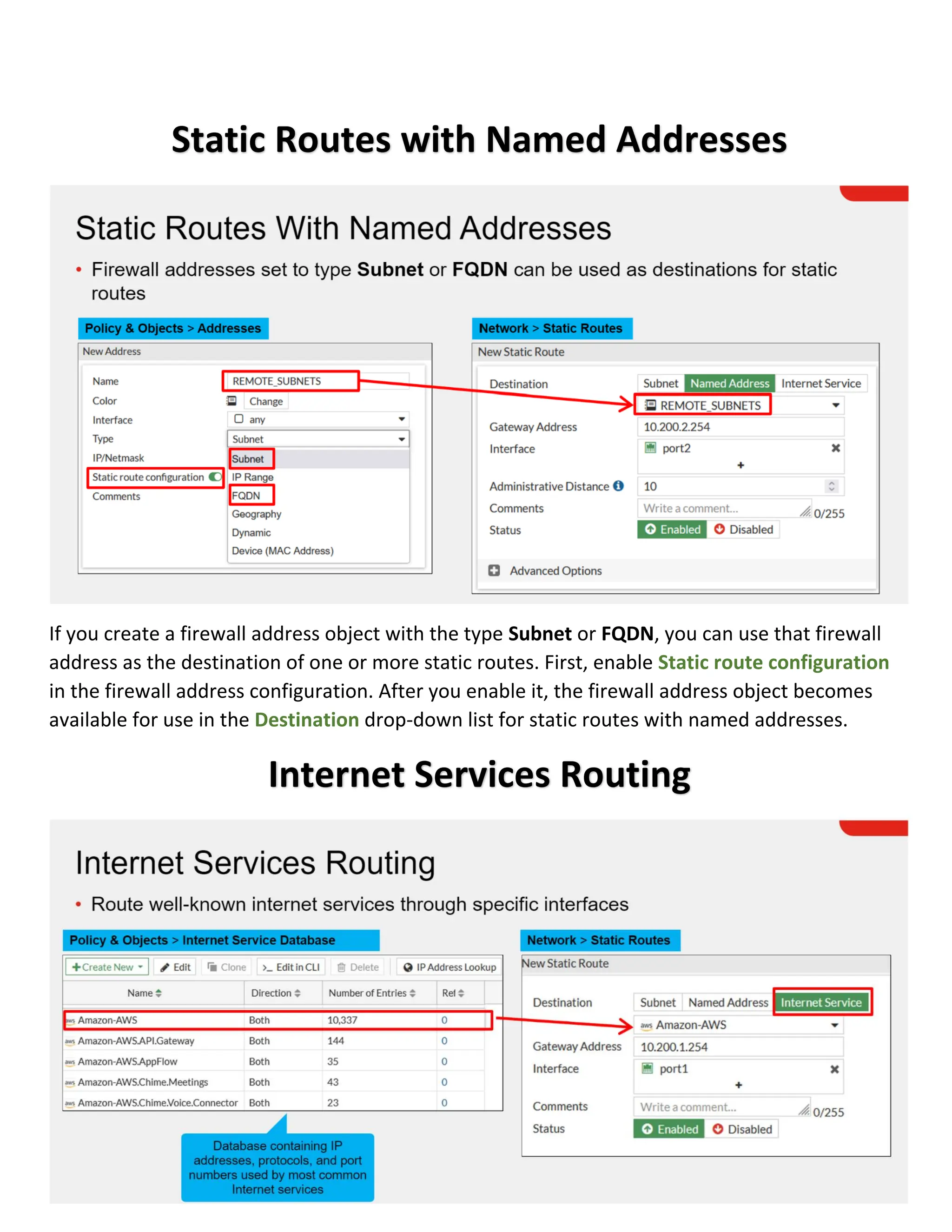 Fortigatefirewall routing specficatoinmmm | PDF