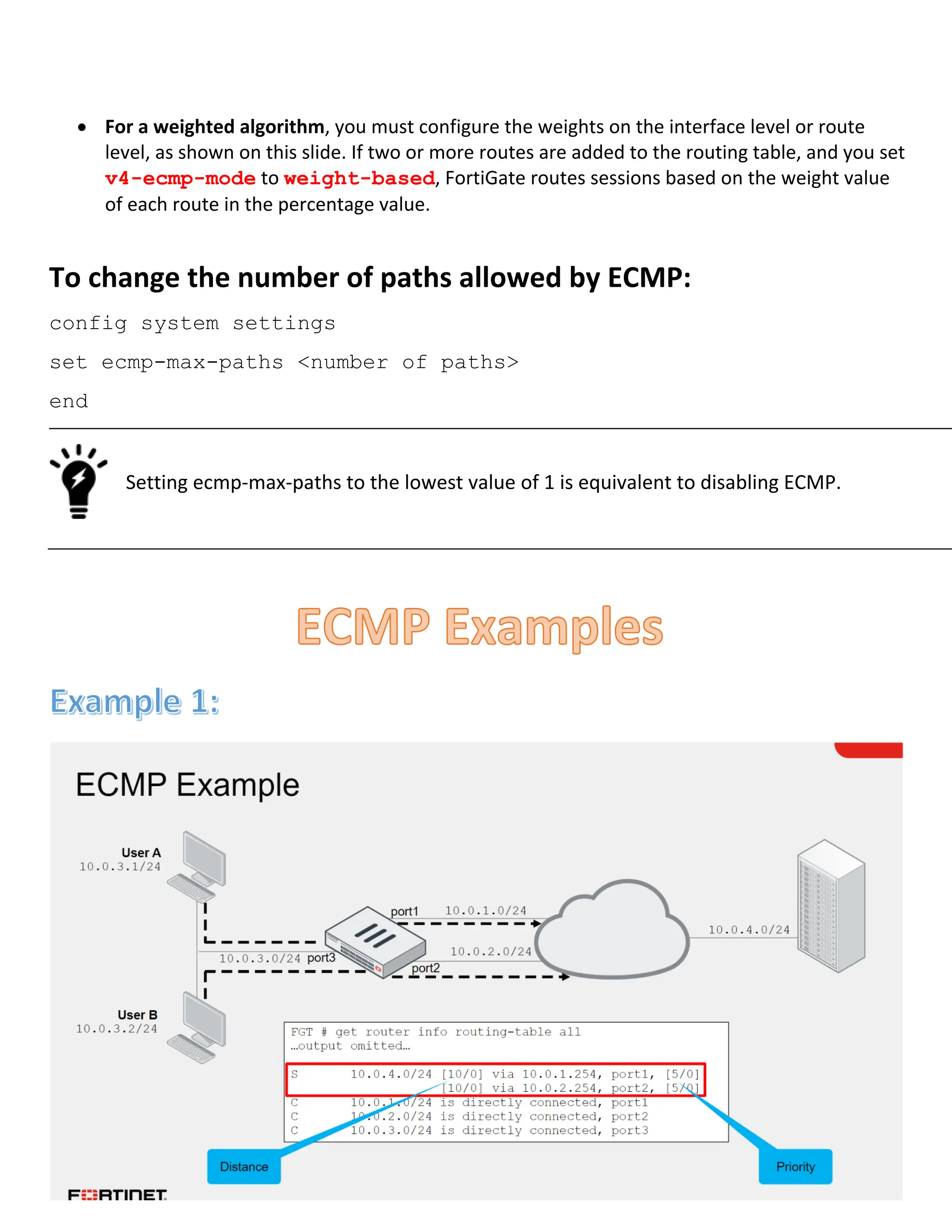 Fortigatefirewall routing specficatoinmmm | PDF