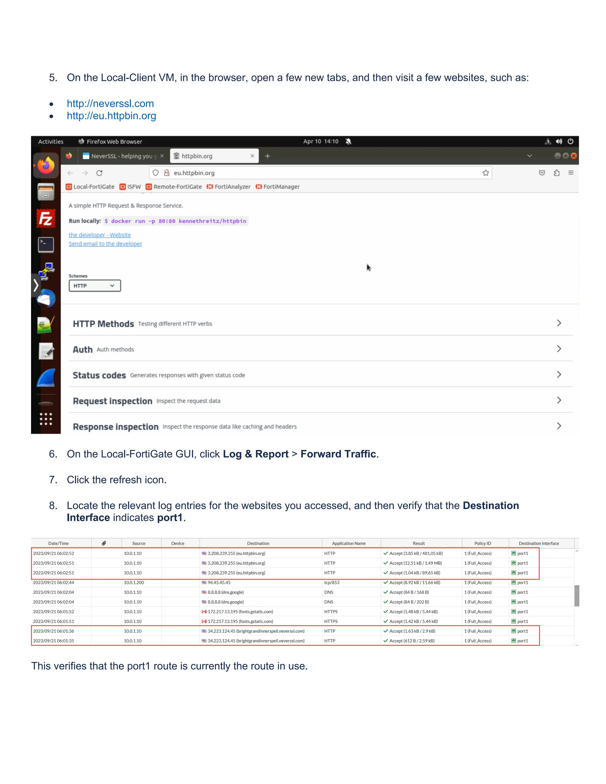 Fortigatefirewall routing specficatoinmmm | PDF
