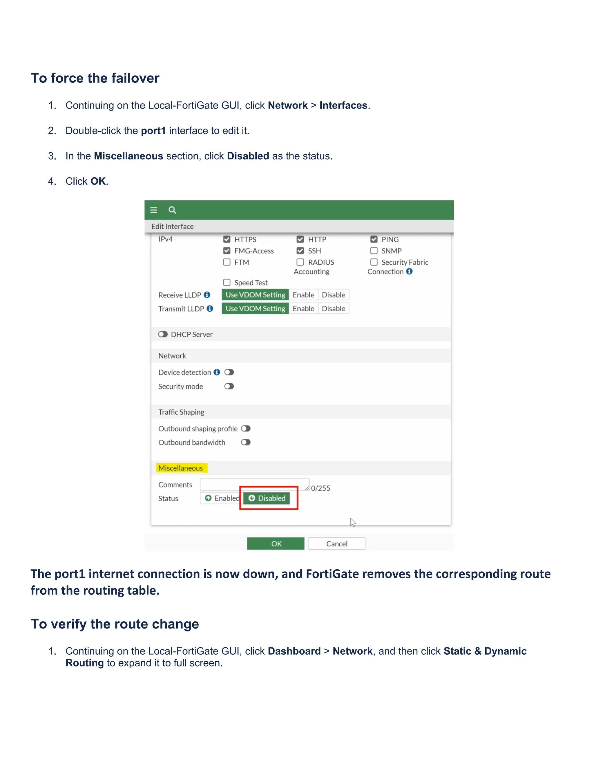 Fortigatefirewall routing specficatoinmmm | PDF