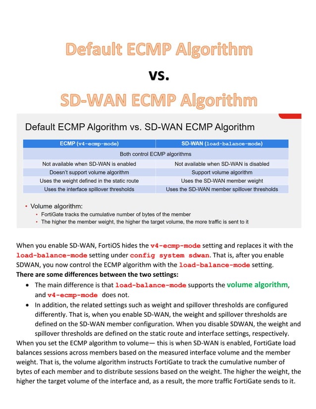 Fortigatefirewall routing specficatoinmmm | PDF