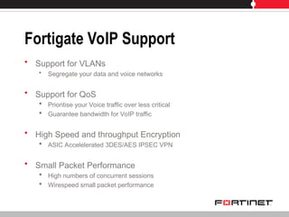FortiGate VoIP Solutions v.0.5.ppt fortinet tech presentation | PPT