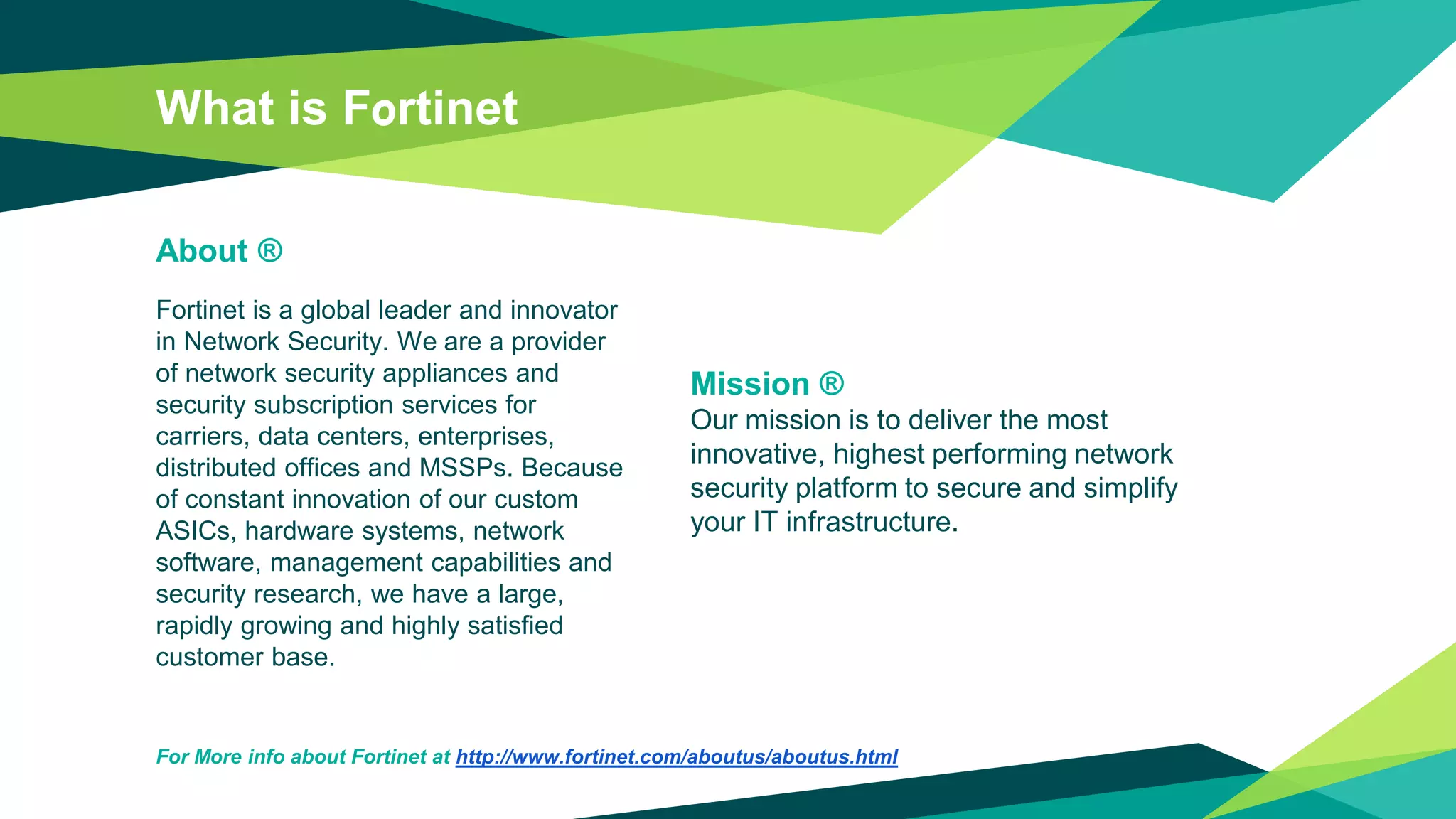Fortinet | PPTX
