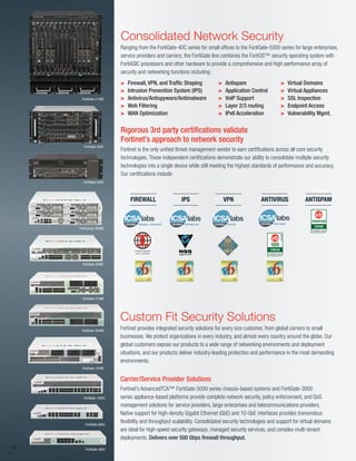 Fortinet broch | PDF