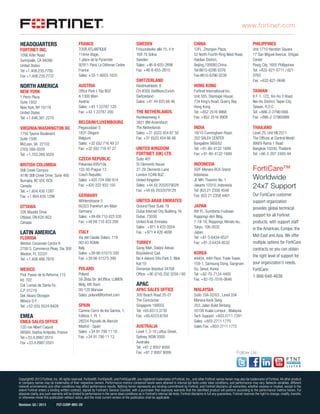 Fortinet broch | PDF