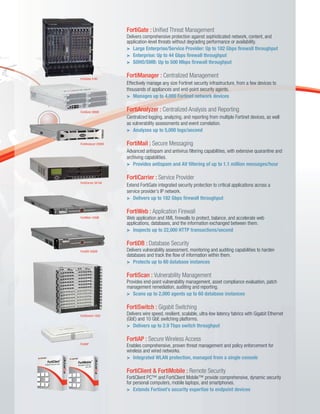 Fortinet brochure by GTEC CxA | PDF