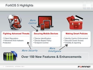 Fortinet FortiOS 5 Presentation | PPT