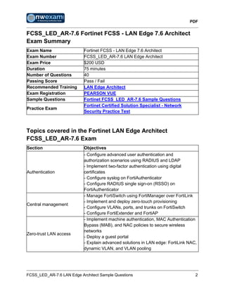 Fortinet LAN Edge Architect FCSS_LED_AR-7.6 Certification Study Guide.pdf
