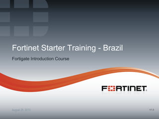 Fortinet_Starter_Training Firewall concepts | PDF
