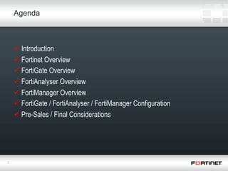 Fortinet_Starter_Training Firewall concepts | PDF