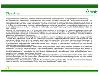 Fortis corp ppt | PDF