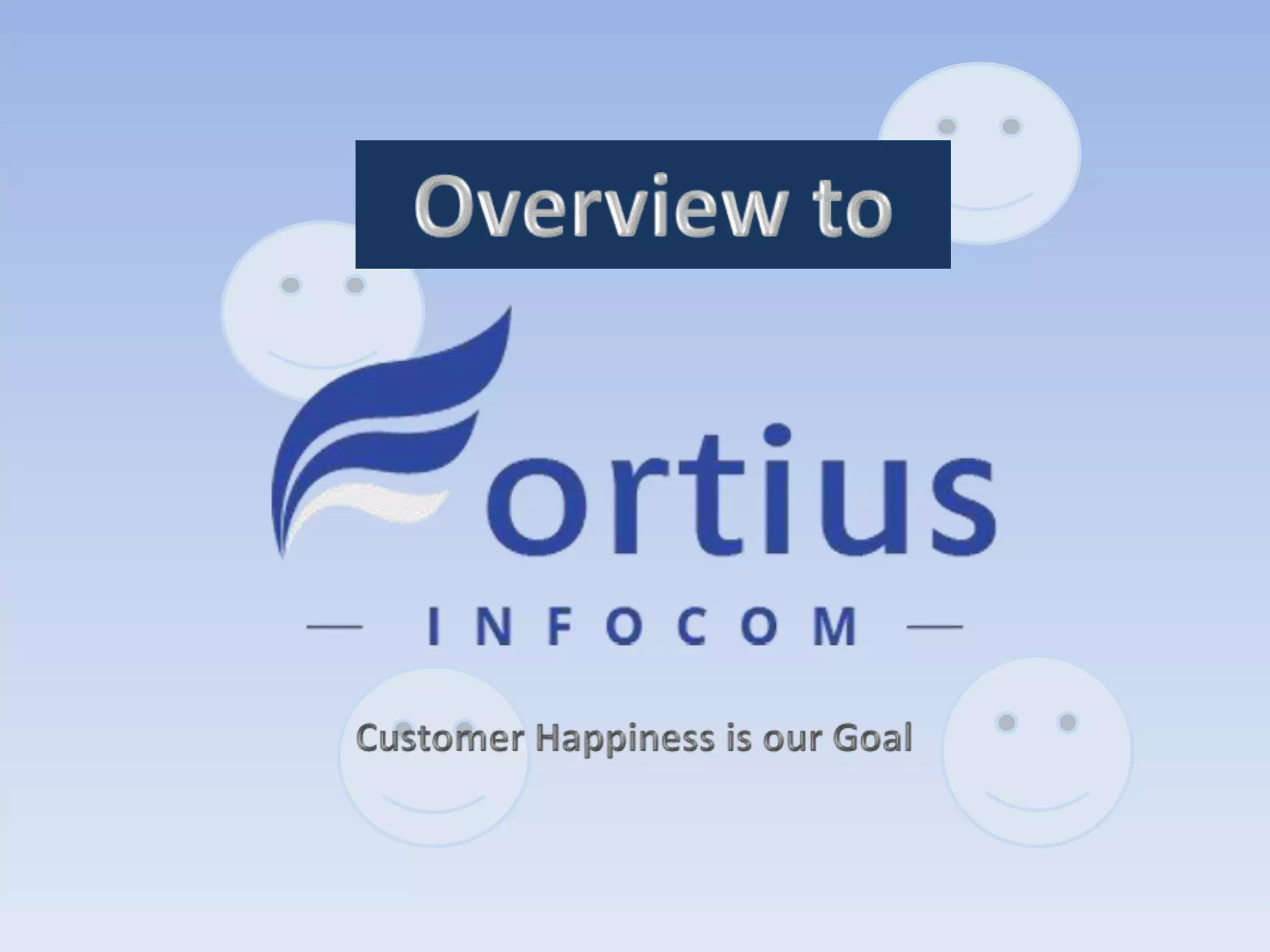 FORTIUS INFOCOM PRIVATE LIMITED | PPT
