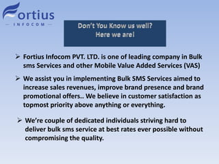 FORTIUS INFOCOM PRIVATE LIMITED | PPT