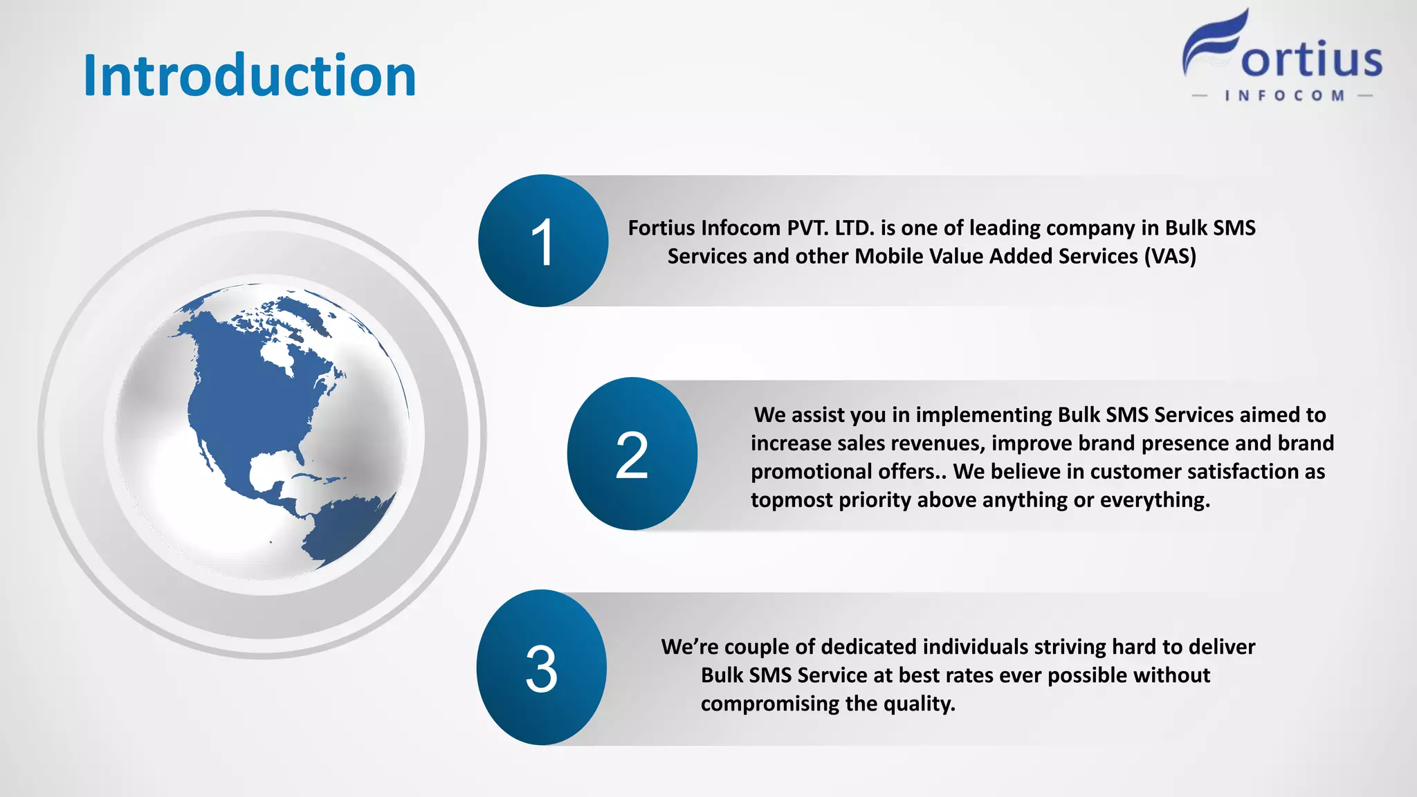 Introduction of Fortius Infocom | PPTX