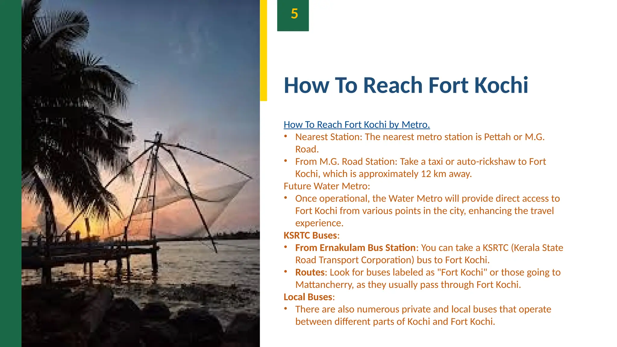 Discover The Marvel Of Fort Kochi Kochi Kerala | PPTX