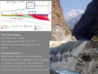 Natural hazards, road construction, increased vulnerability in the ...