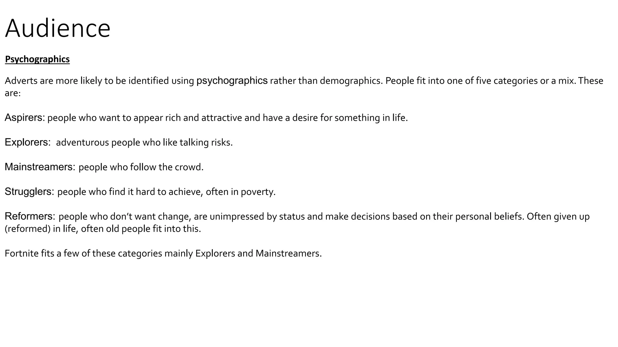 Fortnite analysis | PPTX