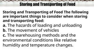 Packaging food items and materials to use | PPTX