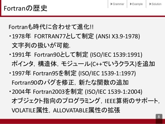 Fortranとは