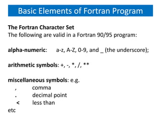 Fortran 95 | PPTX