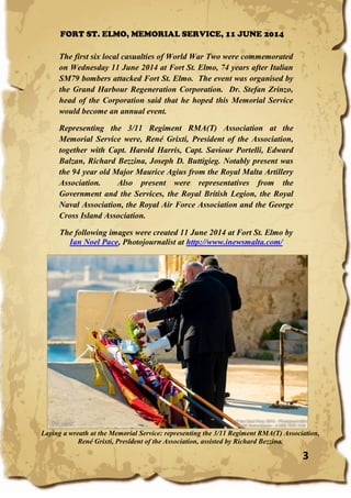 Fort St. Elmo - Remembrance - 2014‏ | PDF