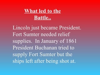 Fort Sumter Battle | PPT