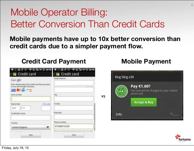 Fortumo Carrier Billing Solutions 2013