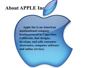 Fortune 500 -- Apple | PPTX