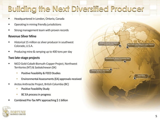 Fortune Minerals - Corporate Presentation | PPT