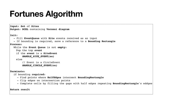 Fortune's algorithm | PDF | Geography | Science
