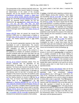 Fortune v. first protective ins. co. 2020 fla. app. le | PPTX