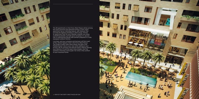 Forty west factual brochure , Sodic Projects , Egypt , Zayed City | PDF