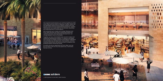 Forty west factual brochure , Sodic Projects , Egypt , Zayed City | PDF