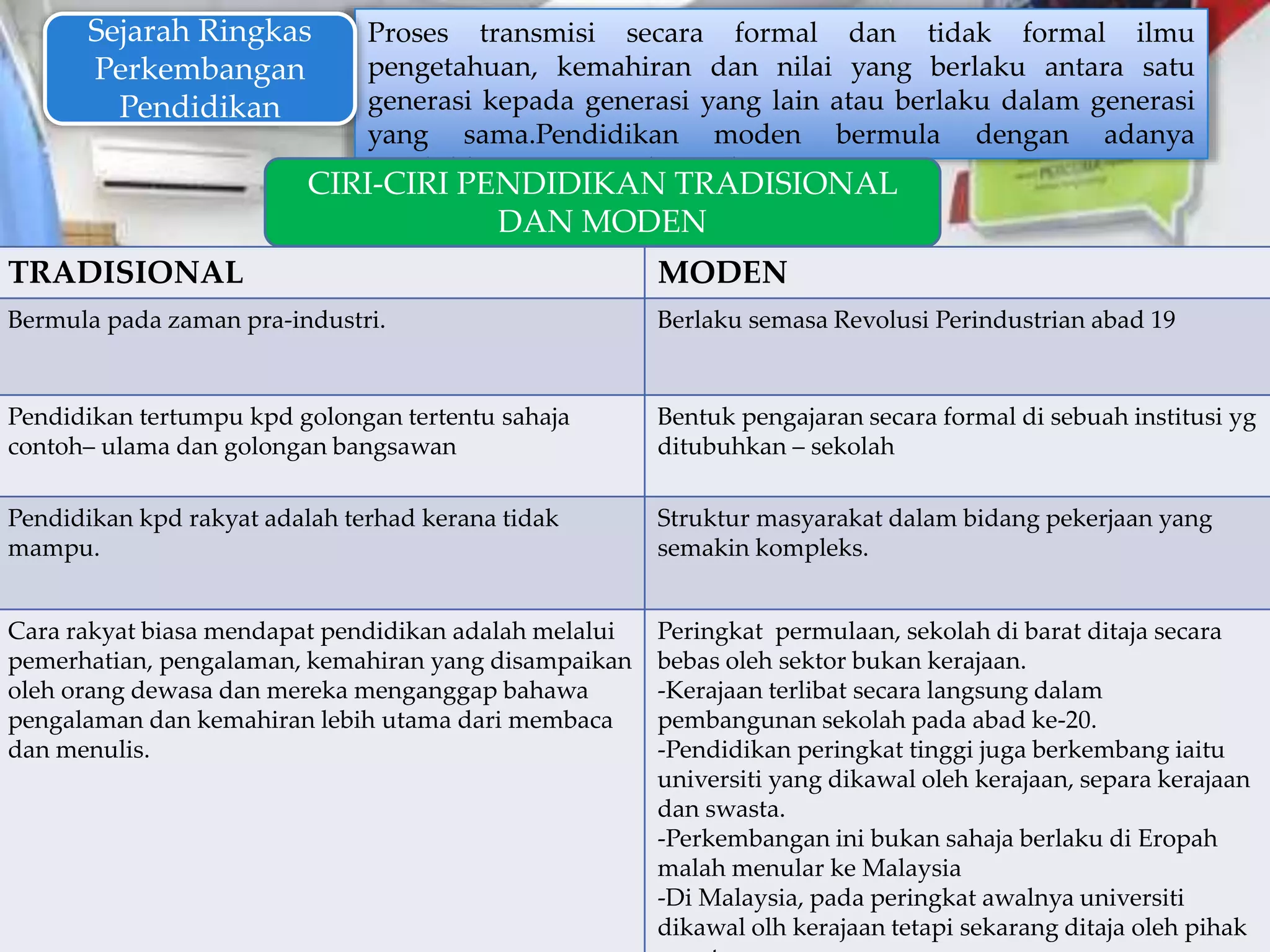 pendidikan moden | PPTX