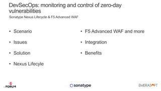 DevSecOps: control and monitoring of zero-day vulnerabilities. | PPT
