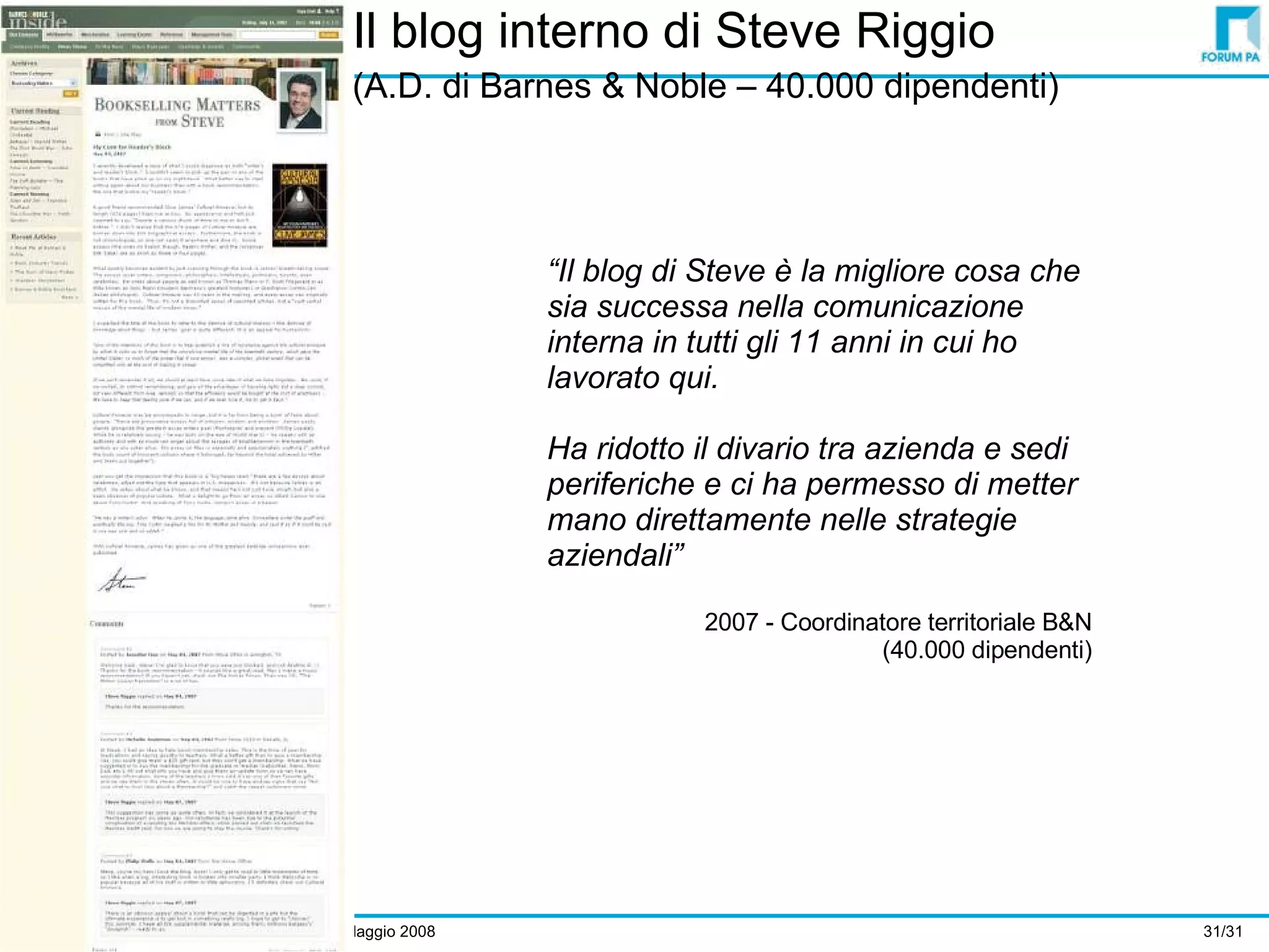 La nuova comunicazione Interna | PPT