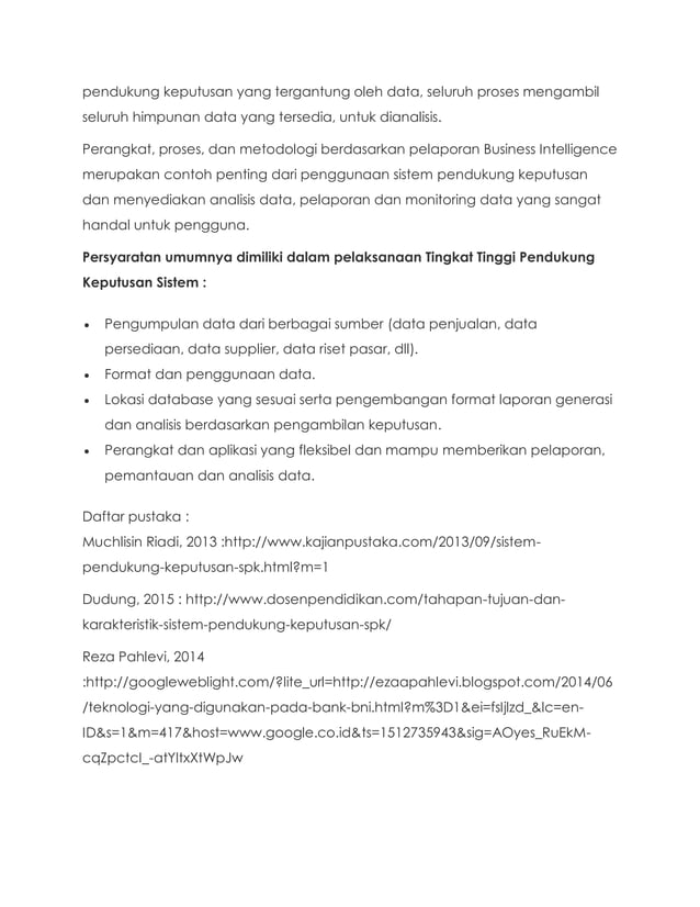 SIM, Puji Astuti, Hapzi Ali, Sistem Pendukung Keputusan ( DSS ), Universitas Mercubuana, 2016 ...