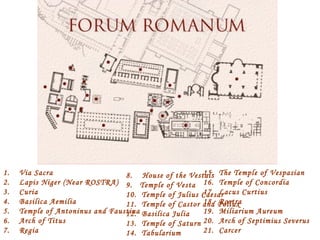 Forum romanum | PPT