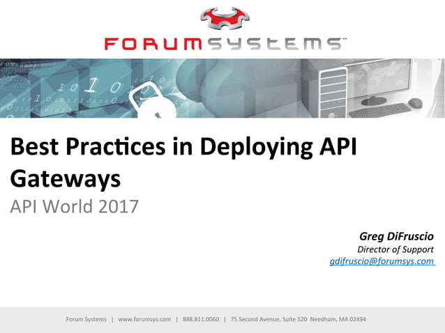 Best Practices in Deploying API Gateways | PDF | Cloud Computing | Internet