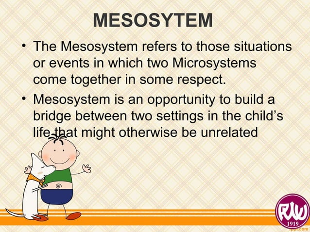 Mesosystem | PPT