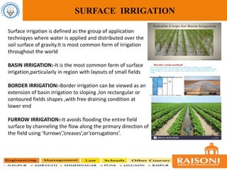 irrigation ideas | PPTX