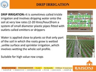 irrigation ideas | PPTX