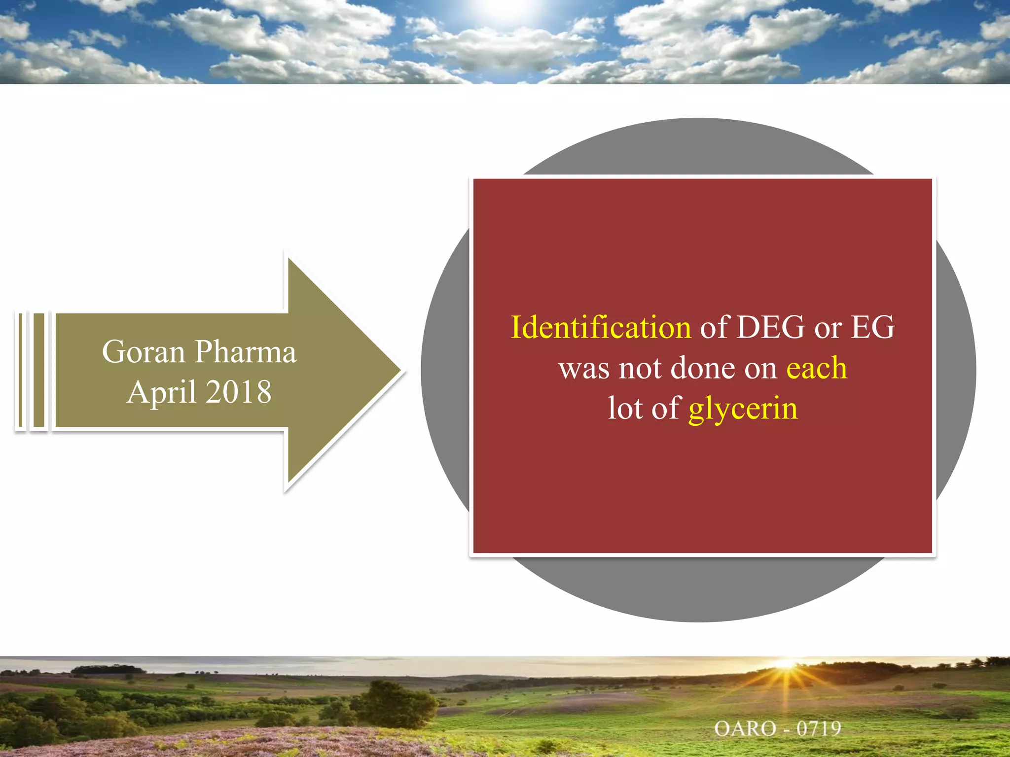 Documentation: First & Last Exit in GMP | PPT