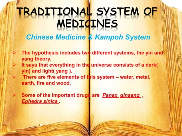 History and traditional system of medicine. | PPTX
