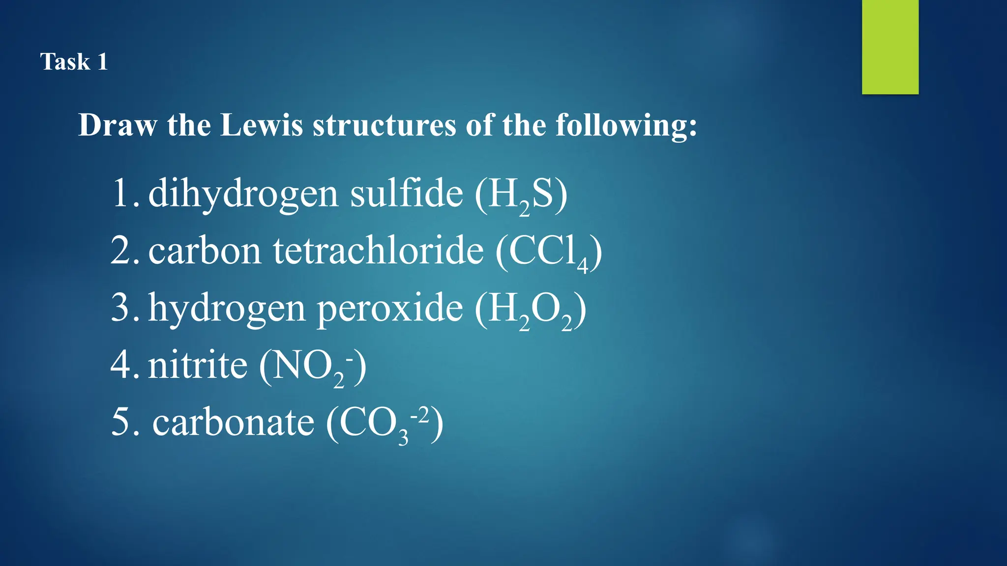 Apply the octet rule in the formation of molecular covalent compounds ...