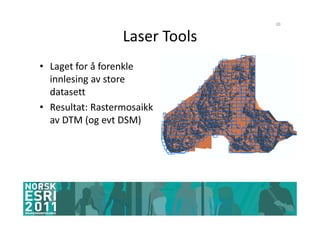 BK2011 Forvaltning av laserdata | PDF